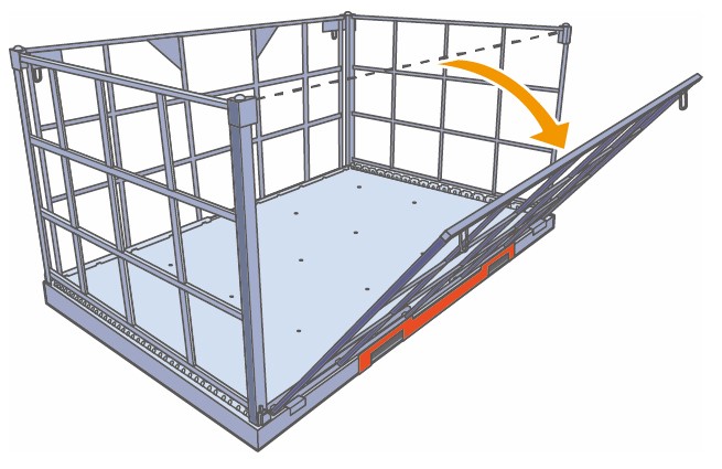 Returnable Steel Case CR type - Shinpack Co.,Ltd